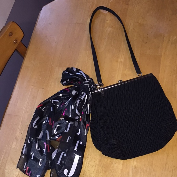 The Sak | Bags | The Sak Small Purse Black Knitted In Good Conditio ...